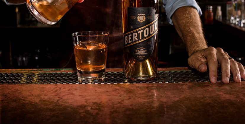 BERTOUX Brandy es una elegante combinación de caldos californianos ...